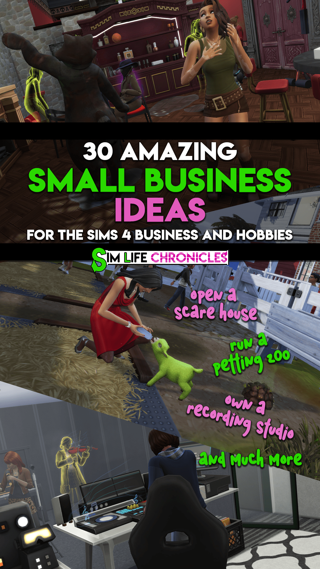 30 Amazing Small Business Ideas for The Sims 4 - Sim Life Chronicles